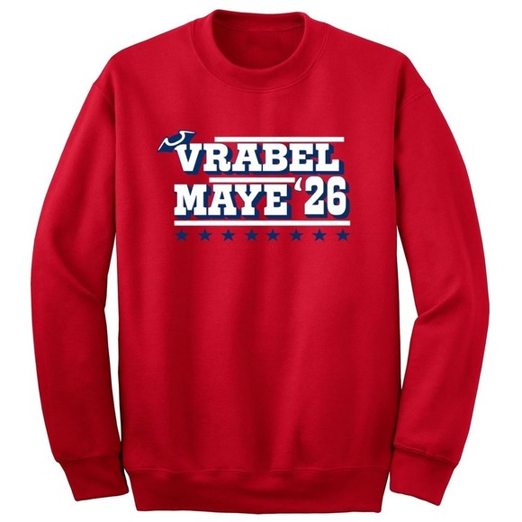 The Shedd | Shirts | Drake Maye Mike Vrabel 226 Patriots Crew Neck ...